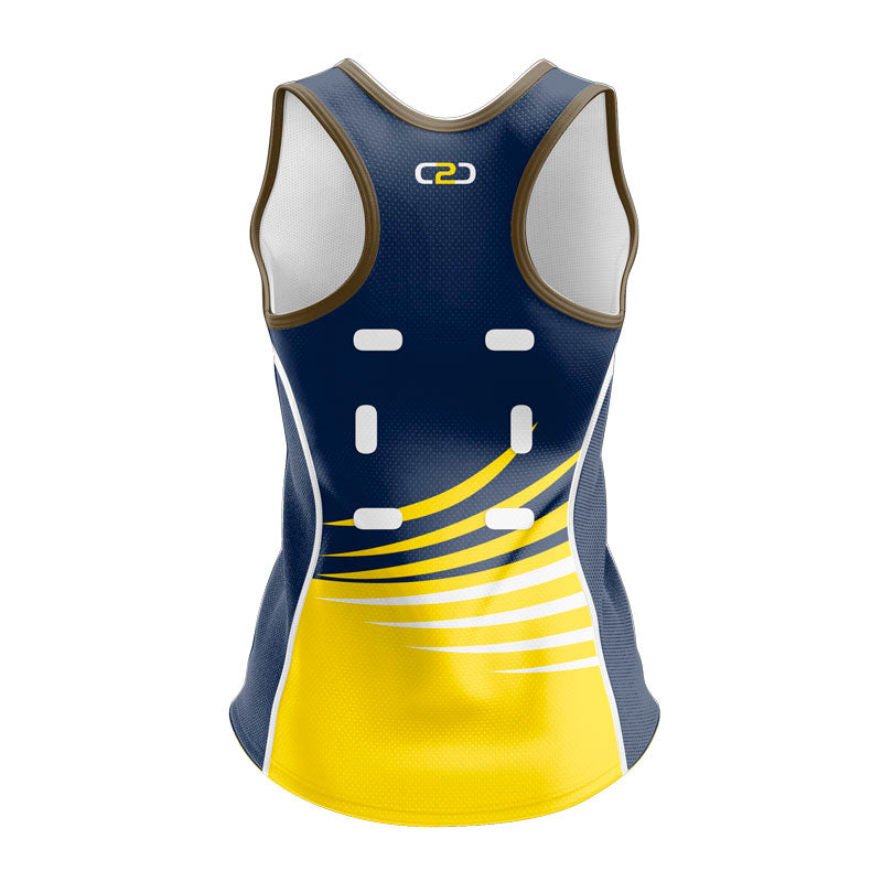 Swish Netball Singlet Ladies Racerback Design Your Own Custom– Coast 2 ...
